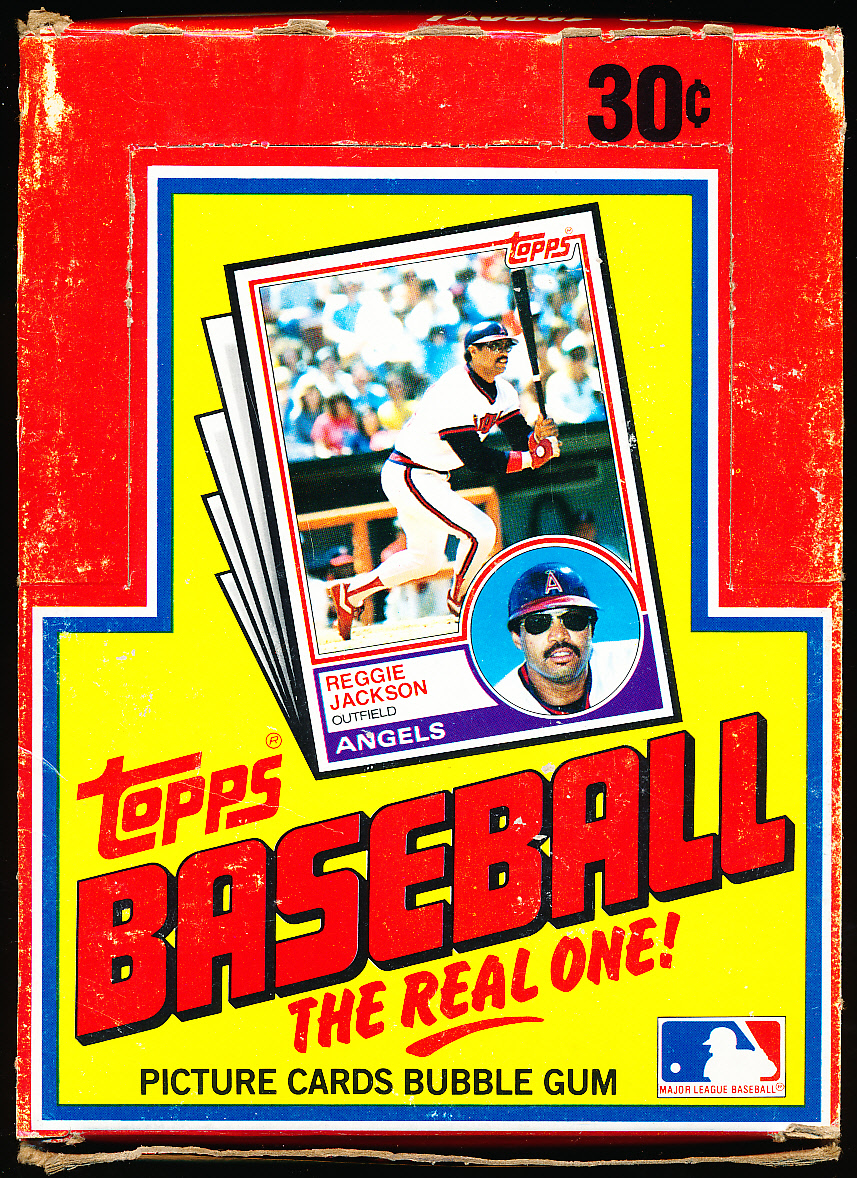 Lot Detail - 1983 Topps Baseball- One Unopened Wax Box